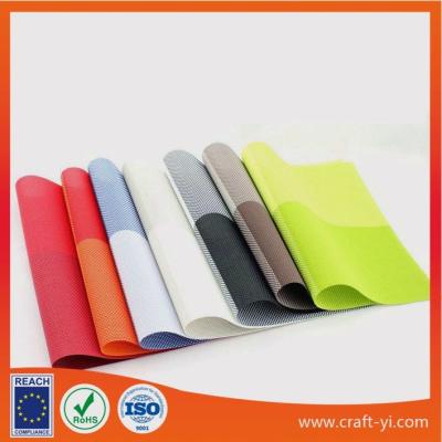 China Textilene Table Mat Decoration 45x30 cm Dining Room Green Color for sale