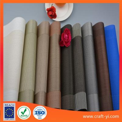 China Textilene Table Mat and Coasters 45x30 cm Easy Clean Placemats SGS Certified for sale