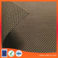 China Brown Textilene Mesh Fabric 2x2 Weave 580gsm Patio Furniture Fabric Supplier for sale