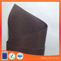 China 2x1 Textilene Mesh Fabric Brown 630gsm Outdoor Furniture Fabric for Sun Lounges for sale