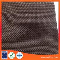China 2x1 Textilene Mesh Fabric Brown 630gsm Outdoor Furniture Fabric for Sun Lounges for sale