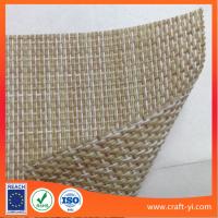 China Linen Color 2x1 Weave Textilene Mesh Fabric 630gsm for Patio Furniture for sale