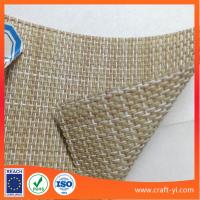 China Linen Color 2x1 Weave Textilene Mesh Fabric 630gsm for Patio Furniture for sale