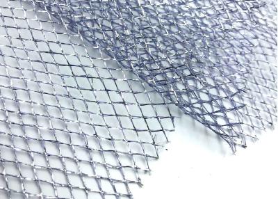 China Silver Diamond Mesh Fabric Composite Hard Mesh Fabric 130gsm 1.5-2.5m Width Christmas Decoration Fabric for sale