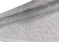 China 100% Polyester Double Mesh Cleaning Cloth Fabric 100gsm Silver Color Silk Screen Printing Mesh for sale