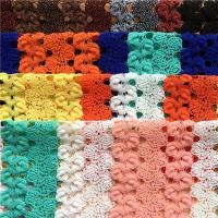 China Polyester Jacquard Mesh Fabric 230gsm 147cm Width for Garment Knitted Breathable Eco Friendly for sale