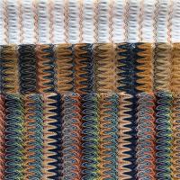 China Polyester Jacquard Mesh Fabric 230gsm 147cm Width for Garment Knitted Breathable Eco Friendly for sale