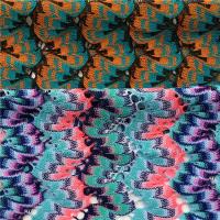 China Polyester Jacquard Mesh Fabric 230gsm 1.47m Width for Garment for sale