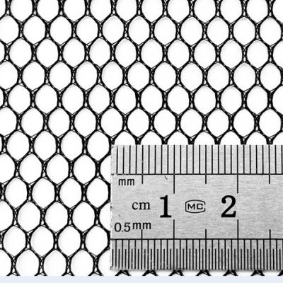China polyester screen mesh 3d spacer mesh fabric honeycomb mesh fabric hexagonal mesh fabric for sale