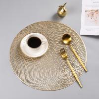 China Textilene Mesh Placemats 38.5 cm Square Fireproof Anti UV Oilproof Reusable Dining Table Mats for sale