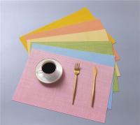 China Textilene Mesh Placemats Set 30x45cm Heat Resistant Reusable Table Mats for Home Hotel Restaurant for sale