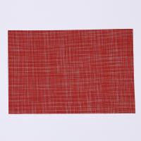 China Textilene Mesh Placemats Set 30x45cm Heat Resistant Reusable Table Mats for Home Hotel Restaurant for sale