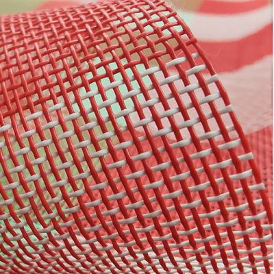 China Textilene Vinyl Mesh Fabric 350gsm 1.5-2.5m Width for Outdoor Patio Furniture for sale