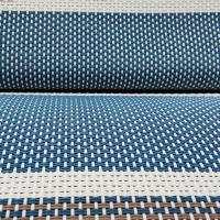 China Textilene Fabric 580gsm 2x1 Weave PVC Coated Polyester for Outdoor Furniture Sun Lounger for sale