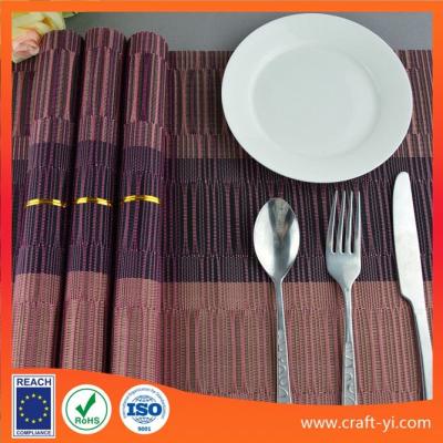 China Textilene Mesh Table Mat Waterproof Heat Insulation 90x60cm for sale
