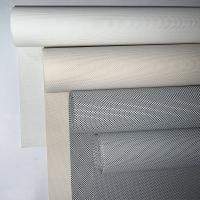 China PVC Coated Anti-UV Sunscreen Fabric 420gsm for Interior Curtain and Outdoor Sunshade for sale