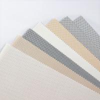 China PVC Coated Textilene Mesh Fabric 420gsm Sunscreen Material for Awnings and Umbrellas for sale
