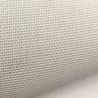 China White Textilene Solar Screen Fabric 95% UV Block for Outdoor Patio Furniture for sale