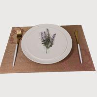 China Textilene Fabric Crossweave Waterproof Placemat 11.8x18 Inch for Kitchen Dining Table for sale