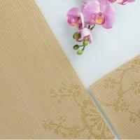China Textilene Woven Plaid Placemat 30x45cm Eco-Friendly PVC Placemats for Dining Outdoor for sale