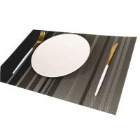 China PVC Textilene Placemat 30x45cm Heat Resistant Non-Slip Table Mat for sale