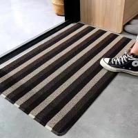 China Waterproof Non-Slip Textilene Doormat 40x60cm Easy Clean Indoor Outdoor Dirt Mat for sale