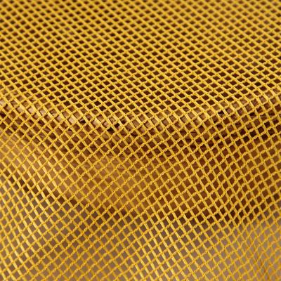 China 100d 100% Polyester Warp Knitted Gingham Mesh For Embroidery Backing Square Hole for sale