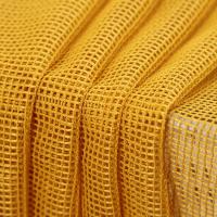 China 100d 100% Polyester Warp Knitted Gingham Mesh For Embroidery Backing Square Hole for sale