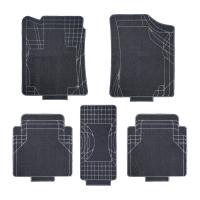 China Textilene Waterproof Non-Slip Car Floor Mats 40x60cm 50x70cm Easy Clean PVC Coated for sale