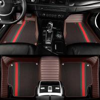 China Textilene Car Floor Mats Waterproof Non-Slip Easy Clean 40x60cm 50x70cm for sale