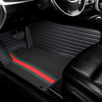 China Custom Waterproof Non-Slip Textilene Car Mats 30% Polyester 70% PVC Easy Clean Auto Floor Mats for sale