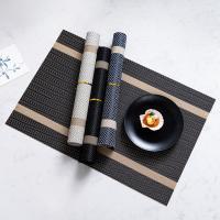 China Textilene Mesh Placemats 30x45cm PVC Coated Eco-Friendly Table Mats for Hotels Restaurants for sale