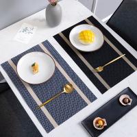 China Textilene Mesh Placemats 30x45cm PVC Coated Eco-Friendly Table Mats for Hotels Restaurants for sale