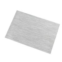China Textilene Mesh Placemats 30x45cm Thermal Insulation Oilproof PVC Coated Eco-Friendly for sale
