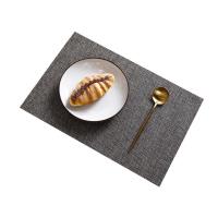 China Textilene Mesh Placemats 30x45cm Thermal Insulation Oilproof PVC Coated Eco-Friendly for sale