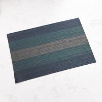 China Textilene Mesh Table Mats 30x45cm Thermal Insulation Oilproof Placemats for Dining Table for sale