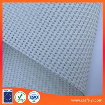 China White Textilene 2x1 Mesh Fabric 630gsm for Beach Chair Cleaning for sale