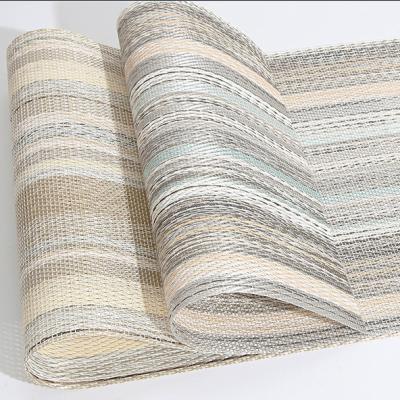 China Textilene PVC Coated Polyester Mesh Fabric 680gsm 1.5-2.5m Width for Outdoor Furniture for sale