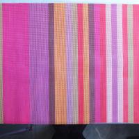 China Outdoor UV Textilene Mesh Fabric 1x1 Weave Breathable 480gsm HDPE Sun Resistant for sale