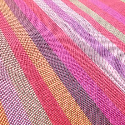 China Outdoor UV Textilene Mesh Fabric 1x1 Weave Breathable 480gsm HDPE Sun Resistant for sale