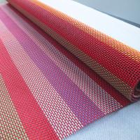 China Outdoor UV Textilene Mesh Fabric 1x1 Weave Breathable 480gsm HDPE Sun Resistant for sale