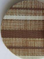 China Custom Jacquard Textilene Mesh Fabric 620gsm PVC Woven for Table Mat Carpet Wallpaper for sale