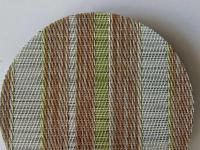 China Custom Jacquard Textilene Mesh Fabric 620gsm PVC Woven for Table Mat Carpet Wallpaper for sale