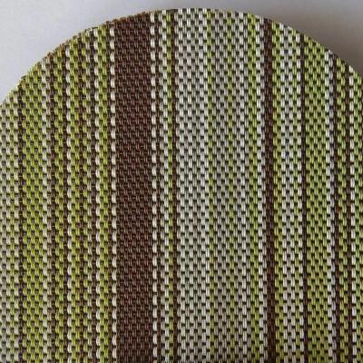 China Custom Jacquard Textilene Mesh Fabric 620gsm PVC Woven for Table Mat Carpet Wallpaper for sale