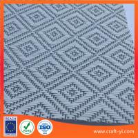 China TEXTILENE Wicker Jacquard Weave Outdoor Furniture Fabric 70% PVC 30% Polyester 620gsm for sale