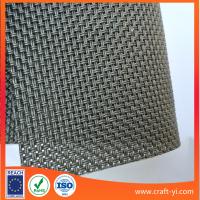 China Black Textilene Mesh Fabric 70% PVC 30% Polyester 630gsm Outdoor Chair Fabric for sale
