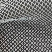 China 100% Polyester Warp Knitted Gingham Mesh for Embroidery Backing diamond mesh for sale