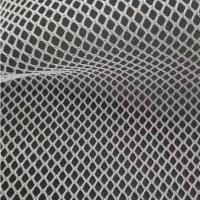 China 100% Polyester Warp Knitted Gingham Mesh for Embroidery Backing diamond mesh for sale
