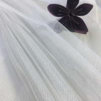 China 100% Polyester Hexagonal Mosquito Net Fabric 90gsm 1.6m Width for Wedding Dress Sportswear for sale