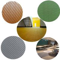 China Custom Textilene PVC Coated Hotel Rug Anti Slip Waterproof 40x60cm 80x120cm for sale